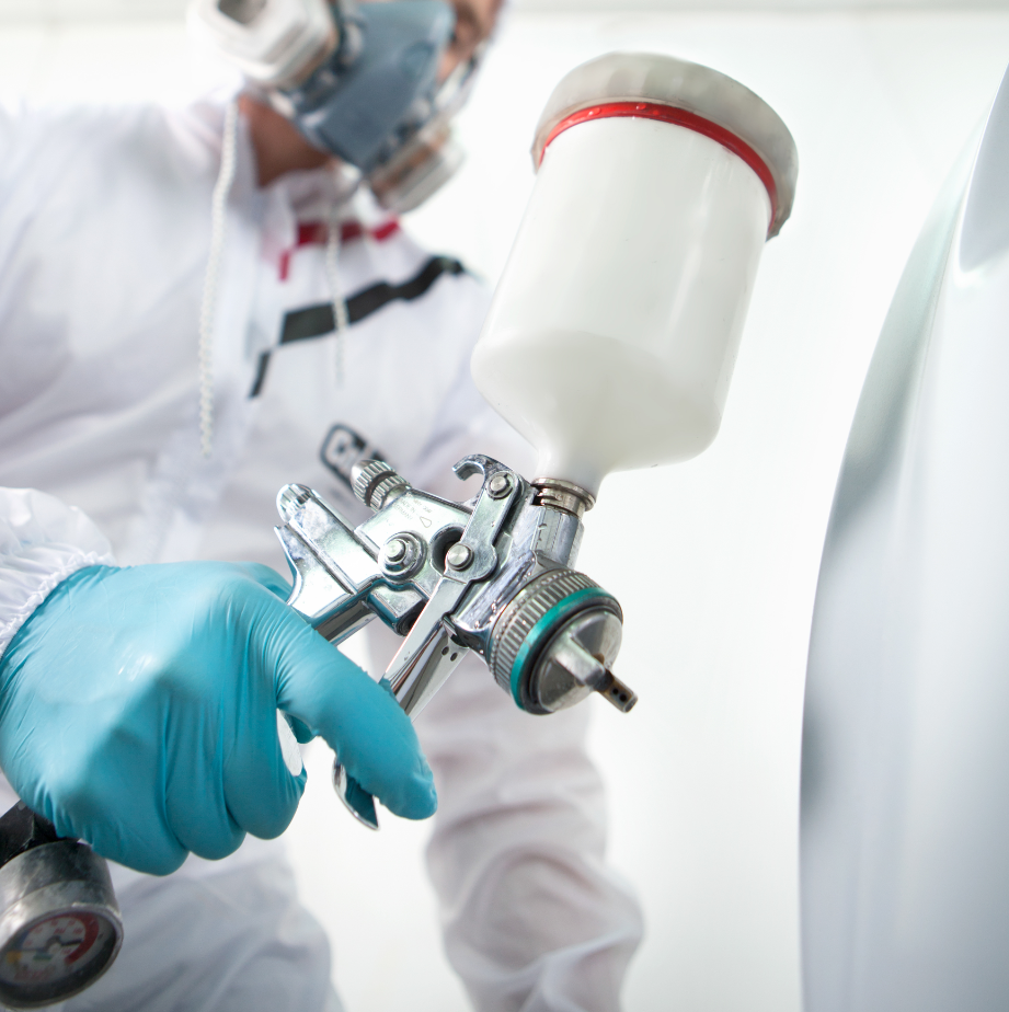 Spuiterij industrieel Rotterdam - Meubelspuiterij Select